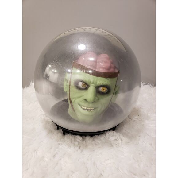 Gemmy | Holiday | Rare Gemmy Green Monster Brain Spirit Crystal Ball ...